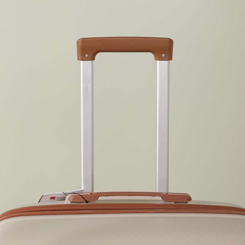 Série de 3 Valises en Polypropylène Incassable Beige - Starbag
