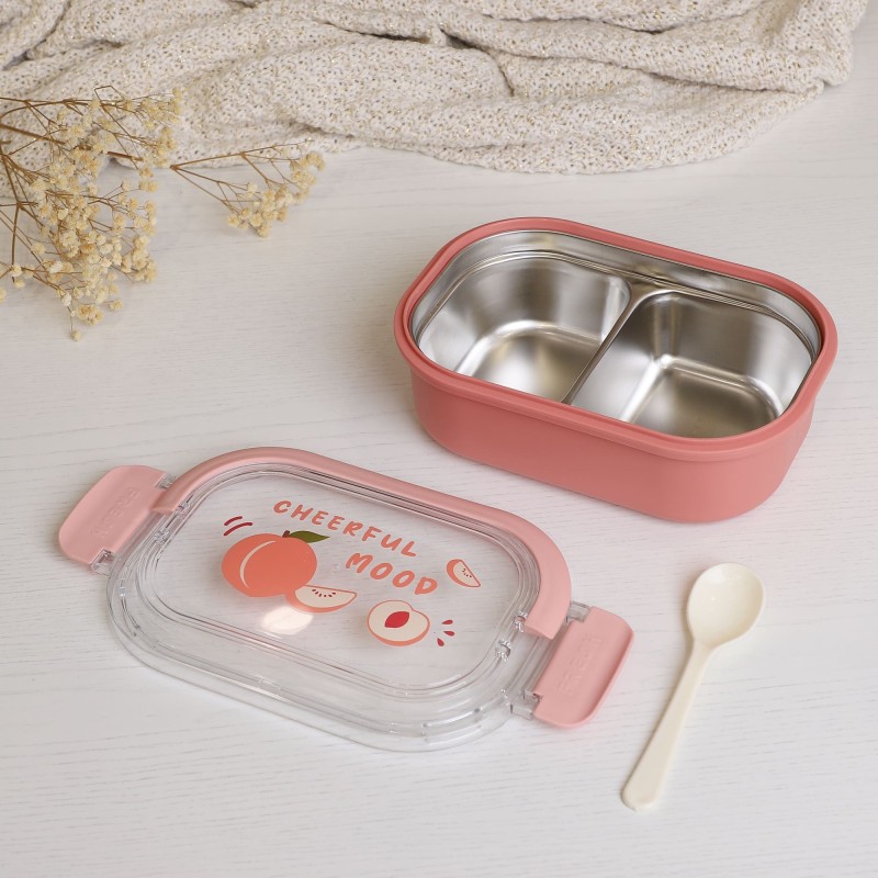 LunchBox Rectangulaire en Acier Inoxydable