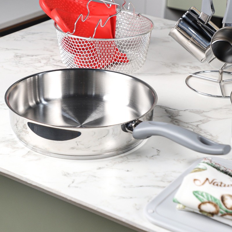 Batterie de Cuisine en Inox 18/10 - 45 Pièces - Falez