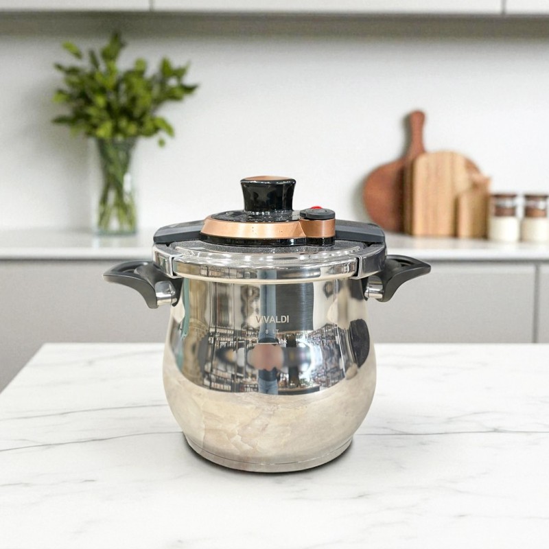 Cocotte-Minute 8L Inox 18/10 - Vivaldi